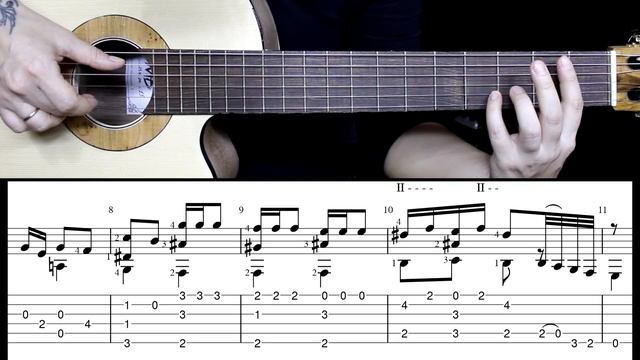 Танец феи Драже из балета ''Щелкунчик'' / На гитаре demo + разбор / Ноты Табы