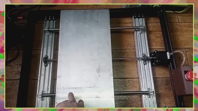 Тестирую ось Y  CNC MACH 3 USB