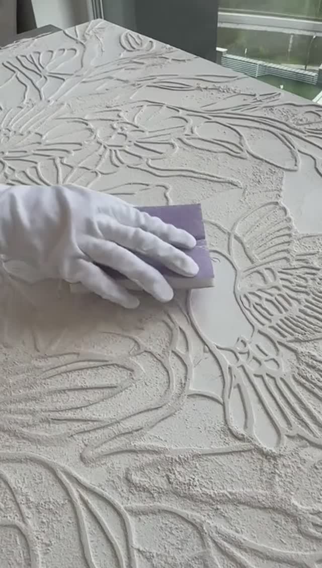 Создание картины «Птицы мира»