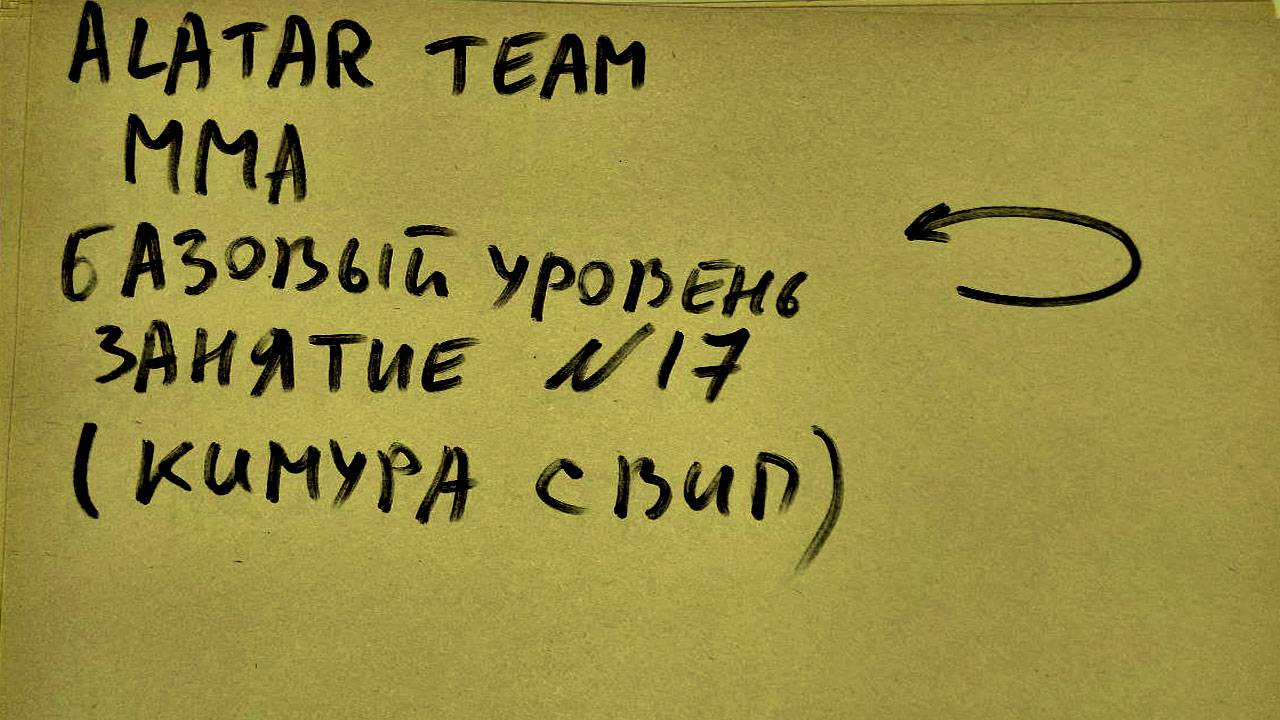 17 занятие по ММА (смешанные единоборства) Alatar team ᴸⁱᴹᵉ  Денис Алаторцев