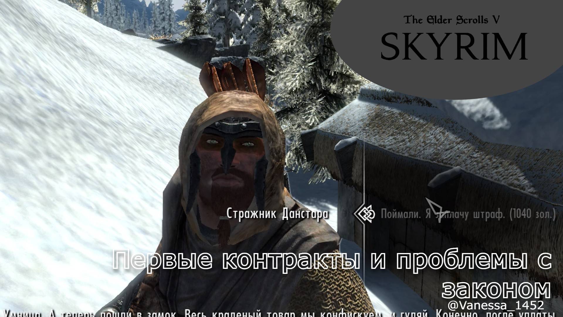 The Elder Scrolls V Skyrim #20 Первые контракты, внезапное усыновление по дороге, а потом арест