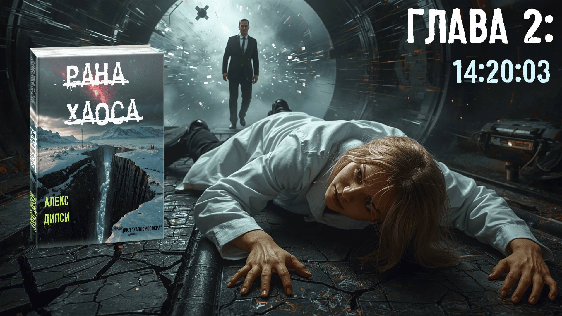 "Разрыв реальности | Рана Хаоса: Глава 2 | Аудиоверсия с листанием | Научный триллер"