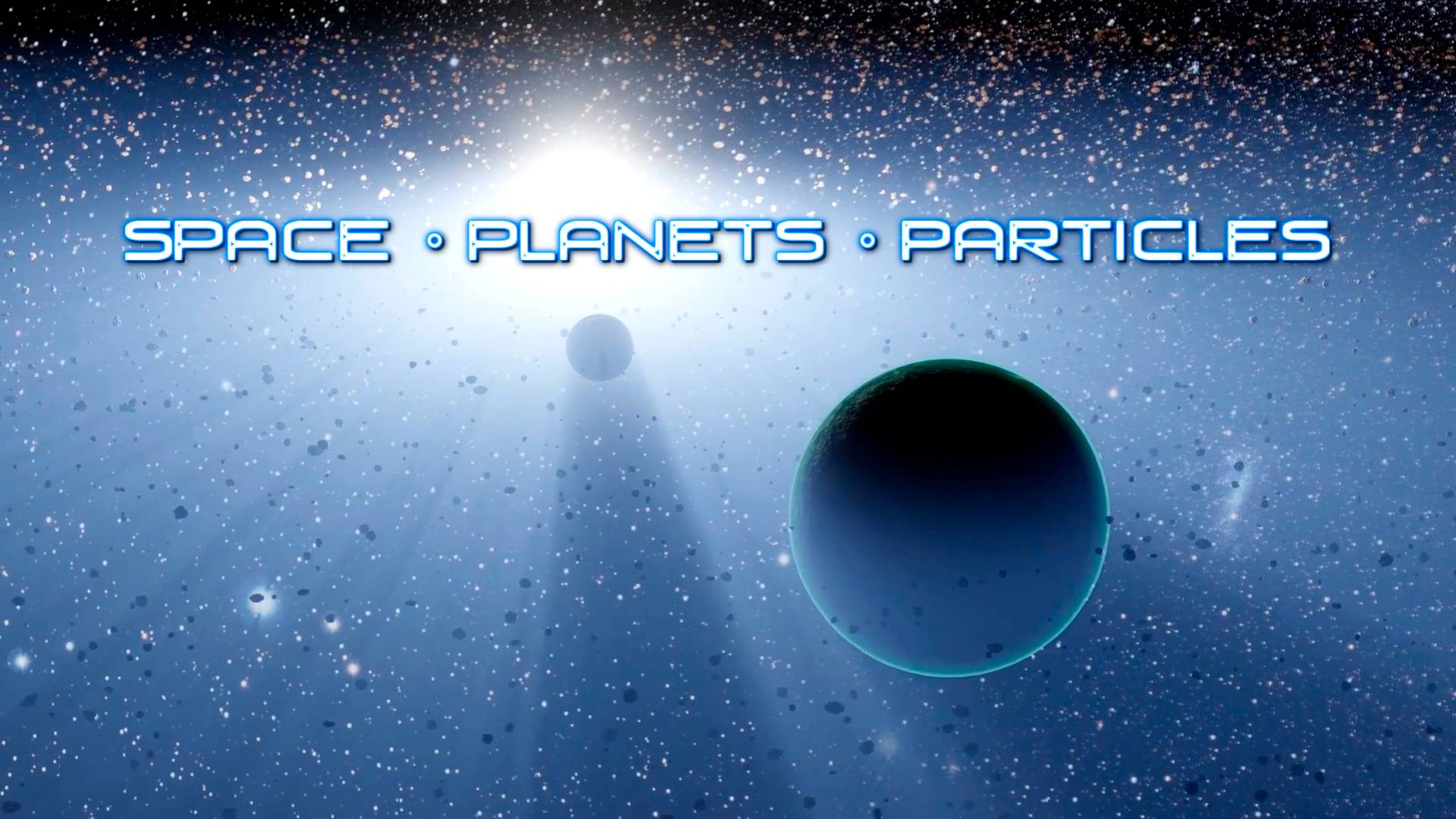 Подборка Футажей — Космос • Планеты • Частицы ¦ Фоны для видео