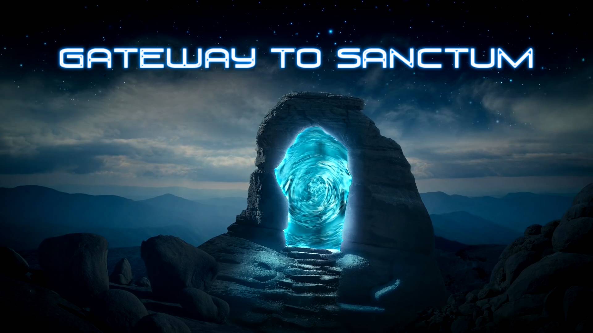 Портал - Ворота в Святилище ¦ Медитация ¦ Фон для видео ¦ Футаж