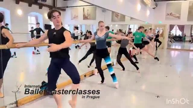 International Balletmasterclasses in Prague. Балетный класс с Кристофером Поуни