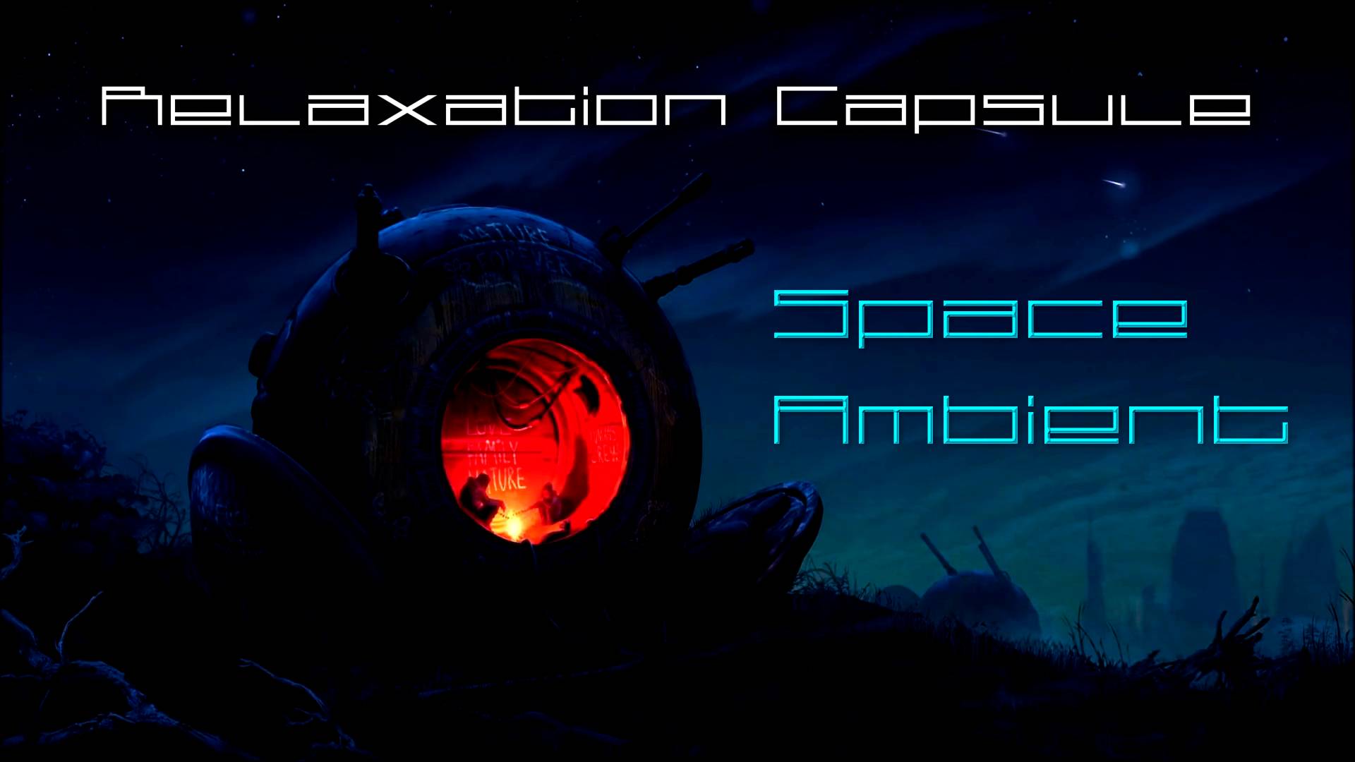 Капсула Релакса — Медитация Созерцания |  Космический Эмбиент  | Фон для видео | Футаж