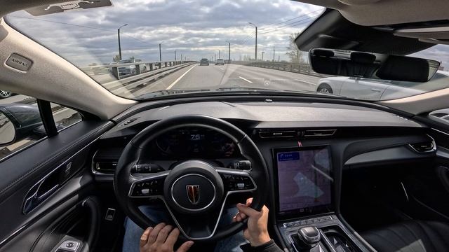 2024 Hongqi H5 / Хончи Н5 2.0 турбо автомат 218 л.с. | Тест драйв от первого лица | Обзор