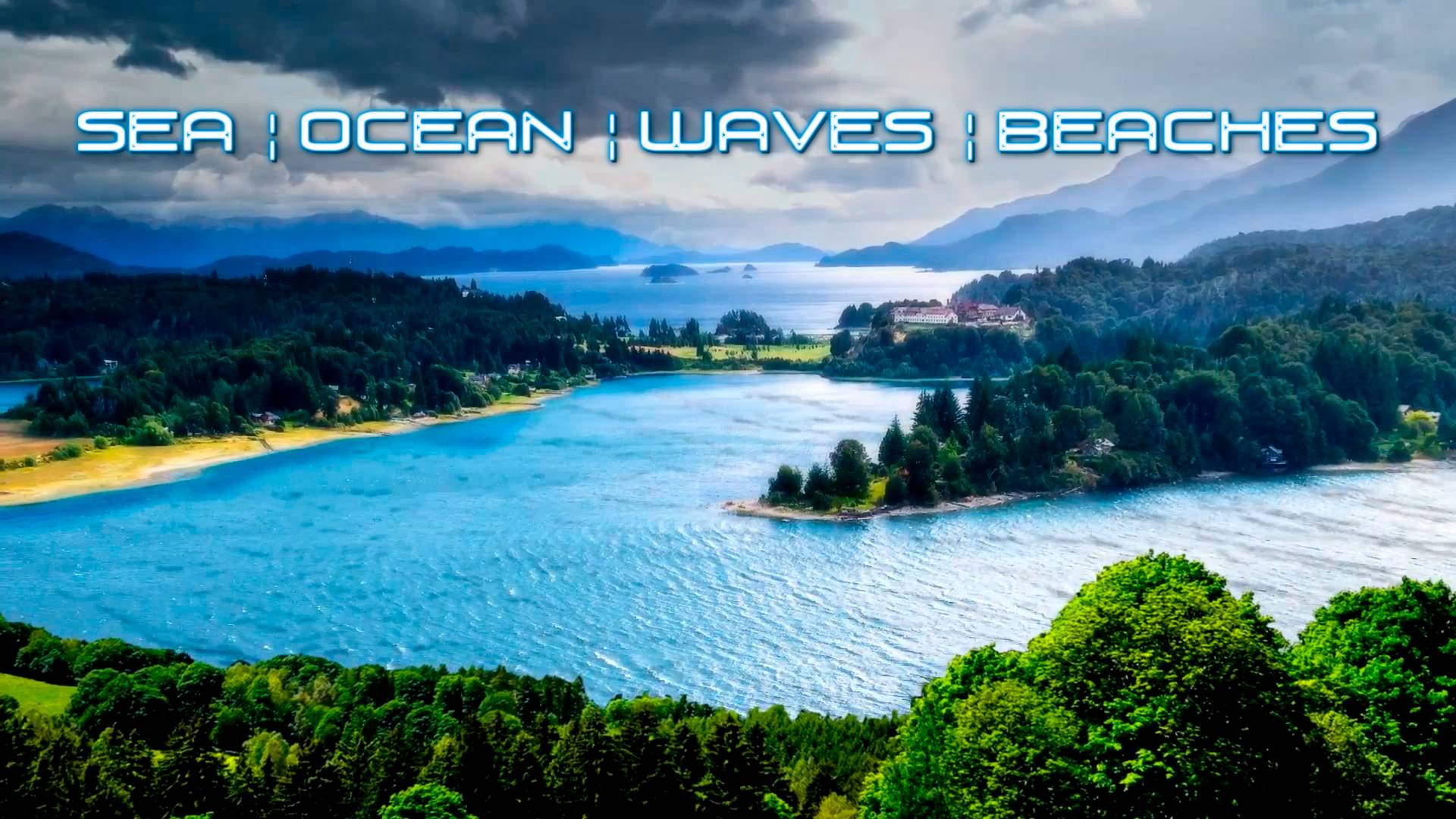 Подборка футажей — Красивые виды на море ¦ Океан • Волны • Пляжи ¦ Фоны для видео