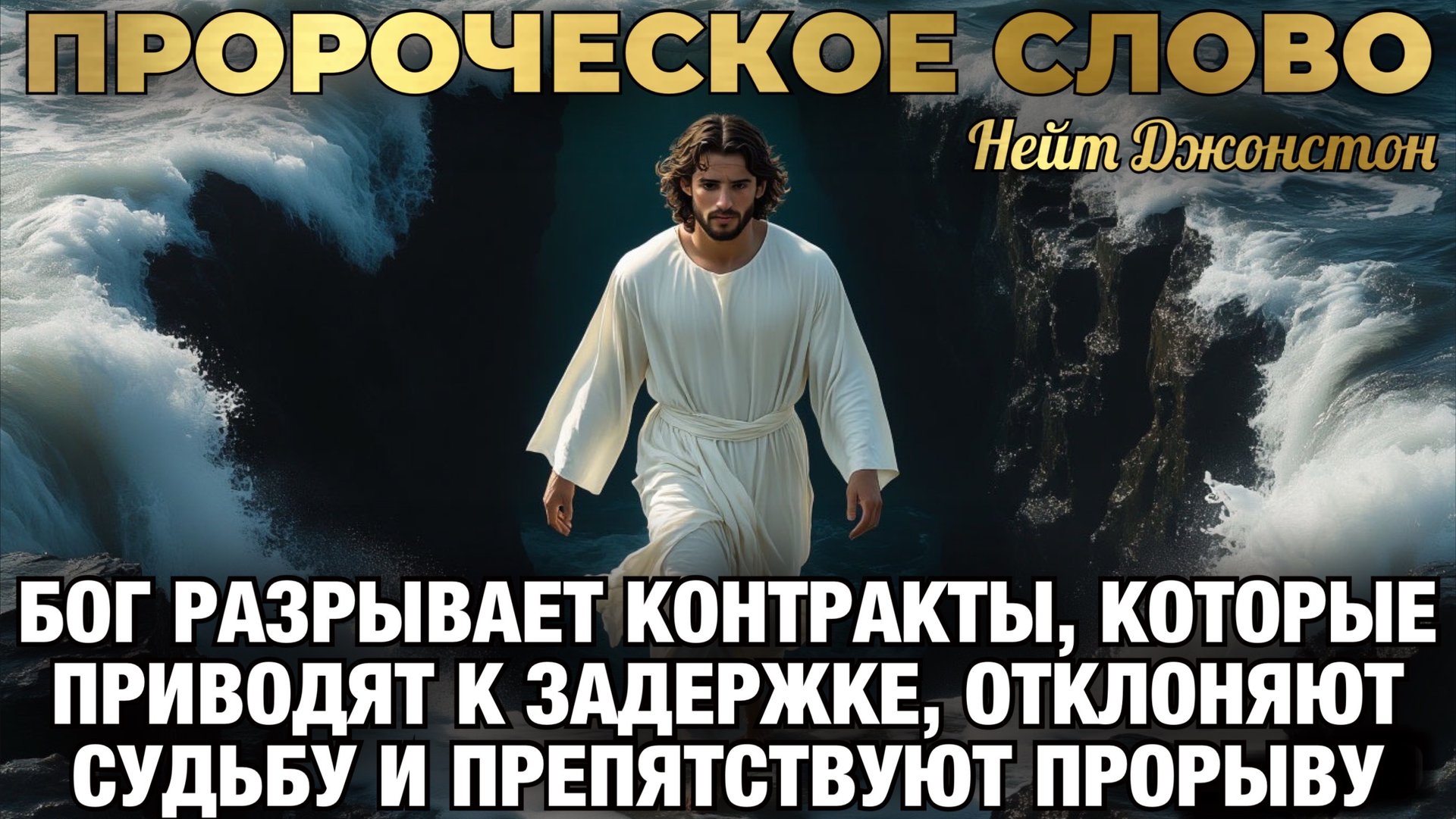 БОГ РАЗРЫВАЕТ КОНТРАКТЫ, КОТОРЫЕ ПРИВОДЯТ К ЗАДЕРЖКЕ, ОТКЛОНЯЮТ СУДЬБУ И ПРЕПЯТСТВУЮТ ПРОРЫВУ