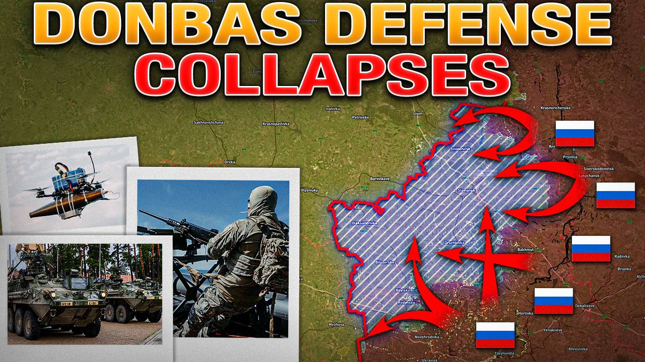 Doomsday☄️ The Situation Escalates: The Kramatorsk-Pokrovsk Road Is Almost Cut Off🛣✂️ MS 2025.08.10