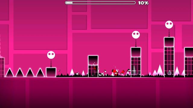 прохождение geometry dash усложнённой версии