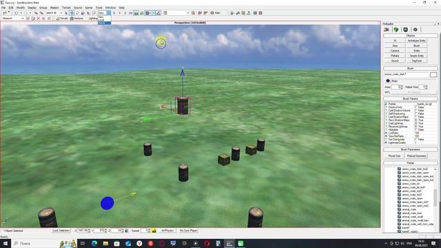 Far Cry map Editor - работа с объектами