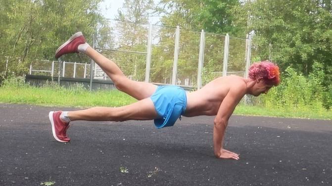 Спустя 109 дней подтягиваний на турнике