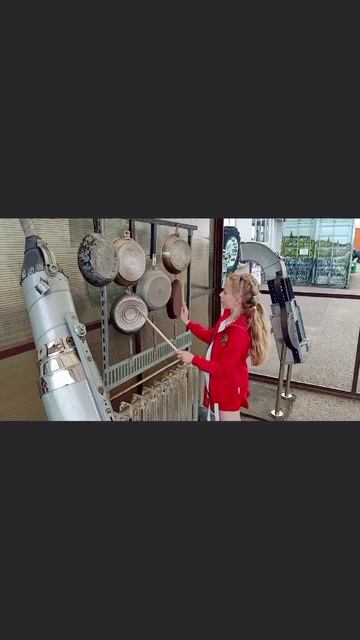 Сковороды вместо барабанов