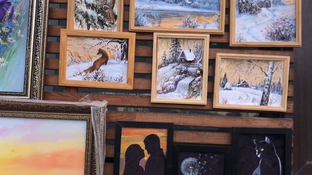 Тульские художники. Чёрные носки. И всё-таки собачка.