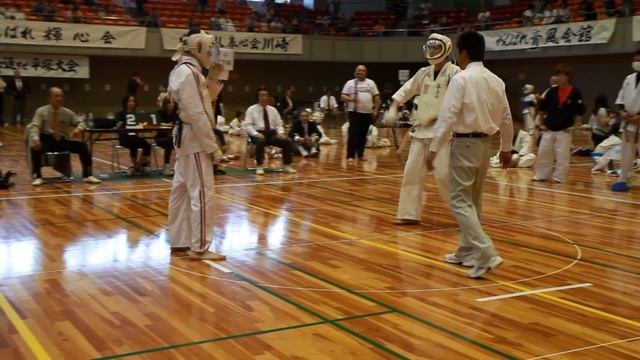 2-ой бой в личке Куликова Андрея на 28-ом Чемпионате Японии по Косики каратэ. Победа.