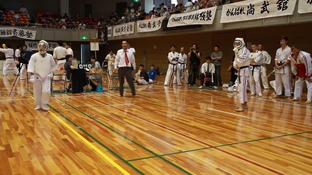 2-ой бой Куклина Антона в личке на 28-ом Чемпионате Японии по Косики каратэ. Победа