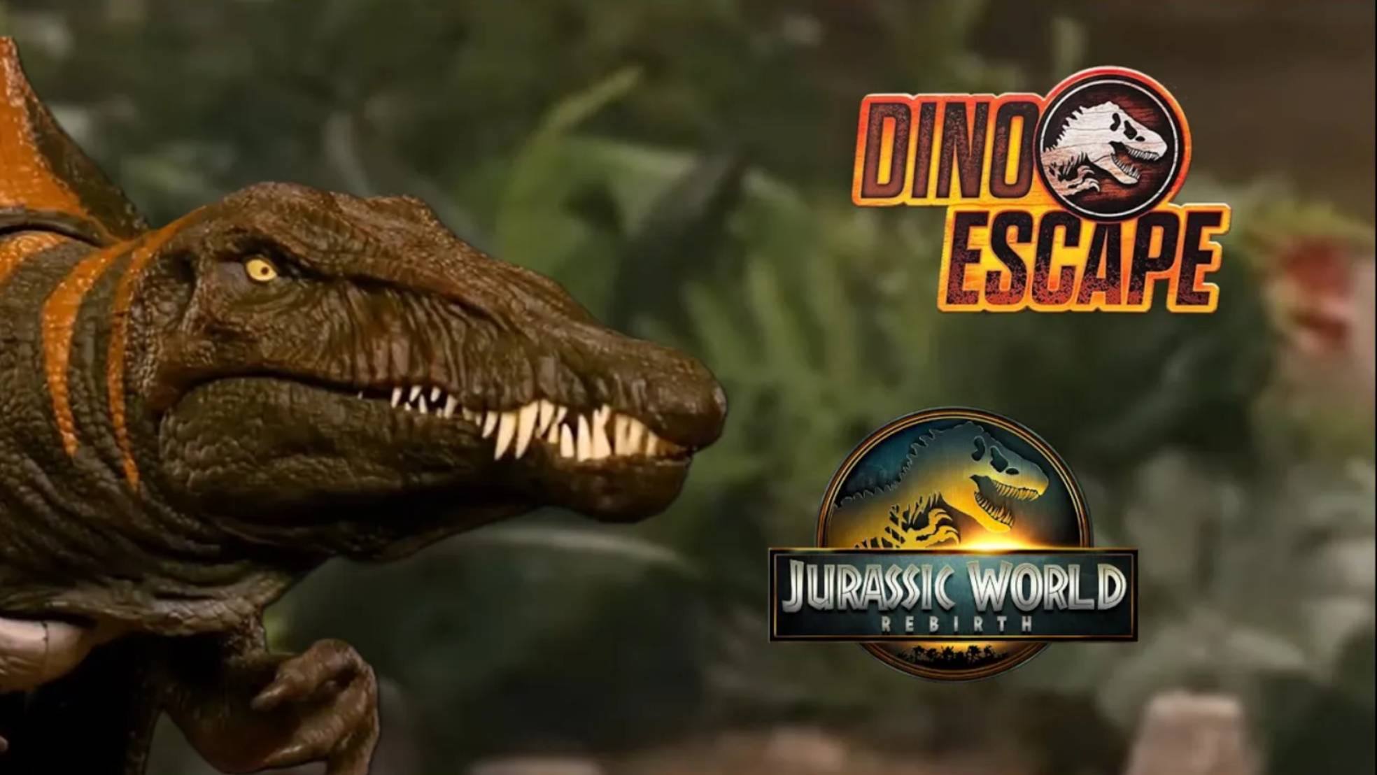 Парк Юрского периода Атака спинозавра!!!