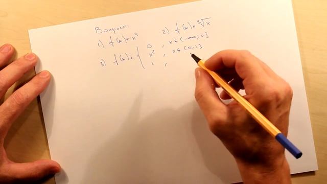 Необходимое условие дифференцируемости. Вопросы