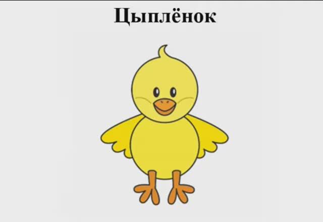 Рисуем Цыплёнка. Шаг за шагом