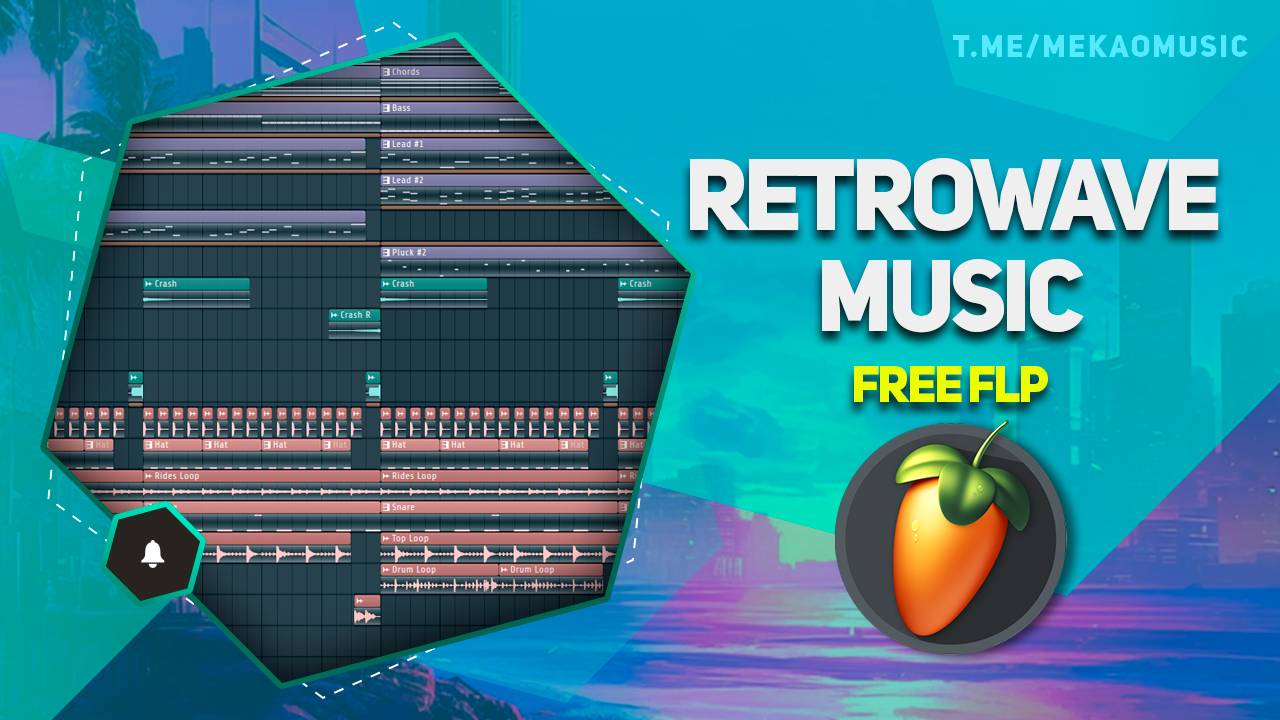 СИНТВЕЙВ ТРЕК FL STUDIO\Retrowave In FL Studio(FREE FLP) #freeflp #synthwave #flstudio