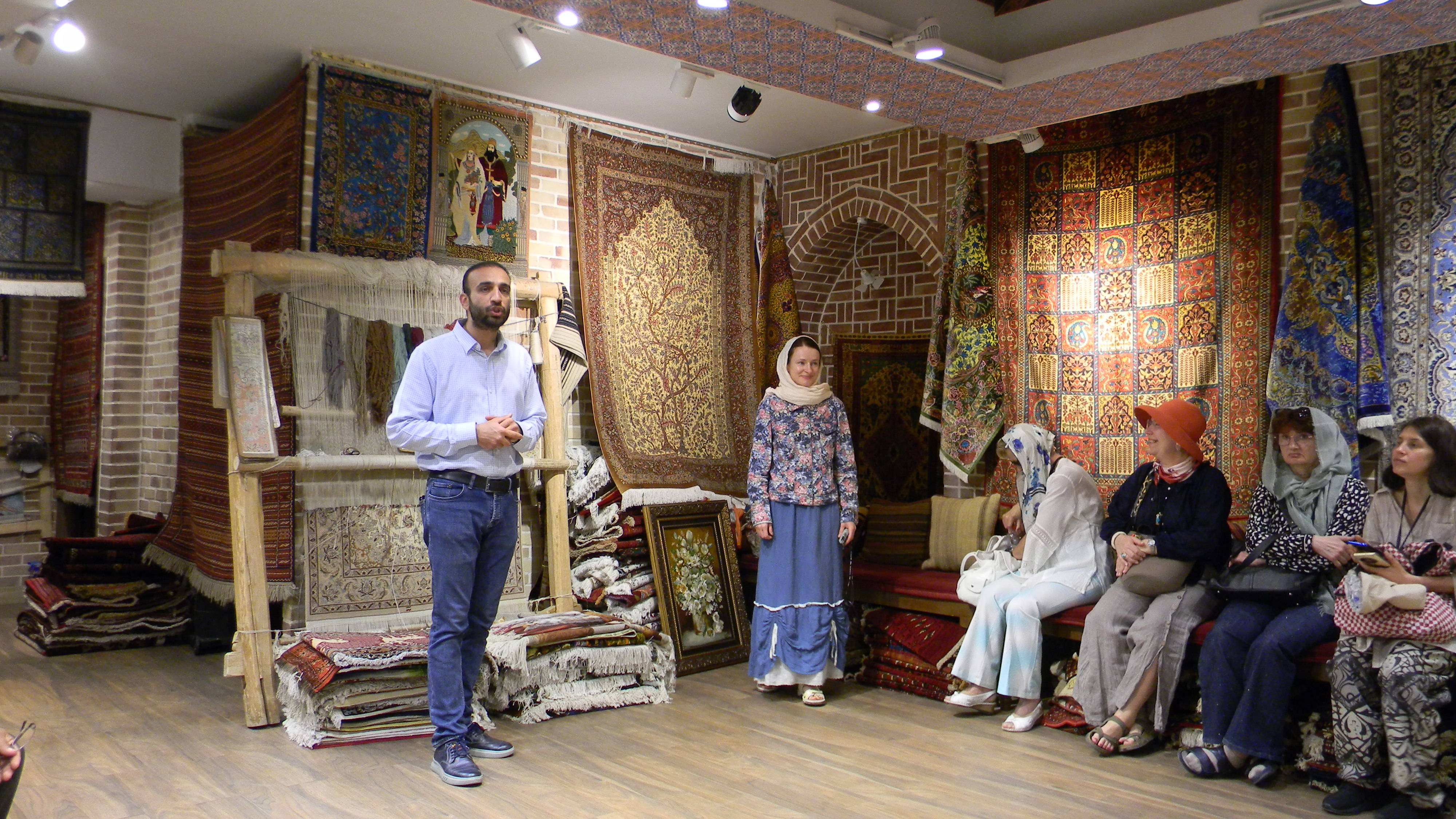 Магазин ковров в Исфахане