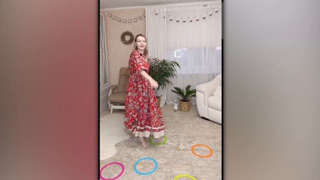 музыкальная игра "Танцевальная лужа"