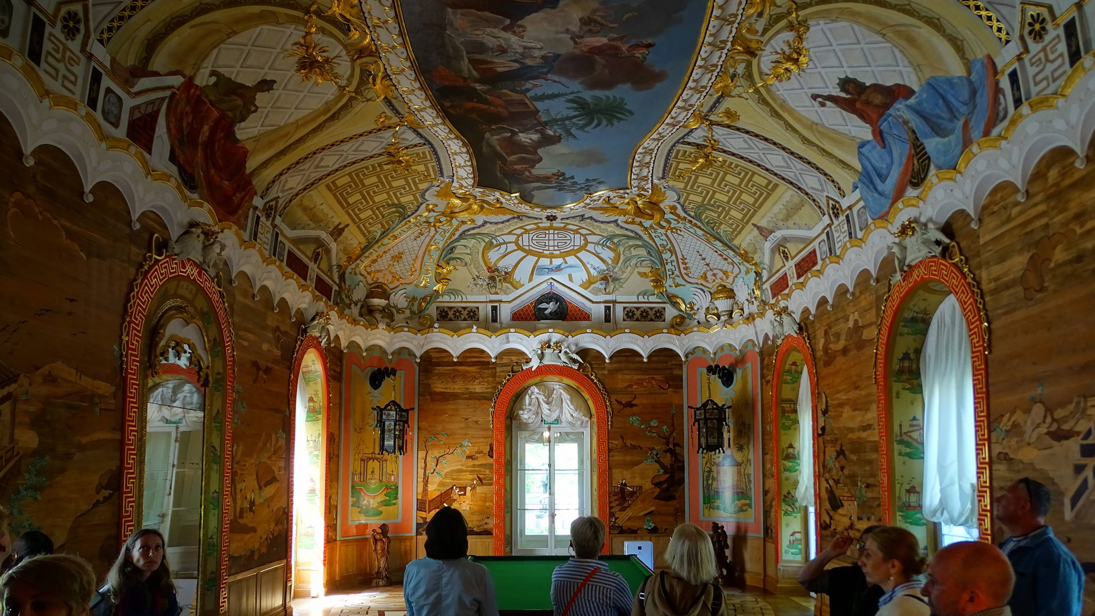 Ораниенбаум. Китайский дворец. Китайская галерея 🤗