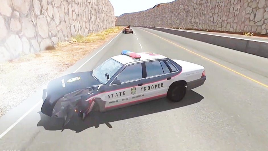 их не остановить! пушка, и машина убийца словил лютый краш тест не починить!