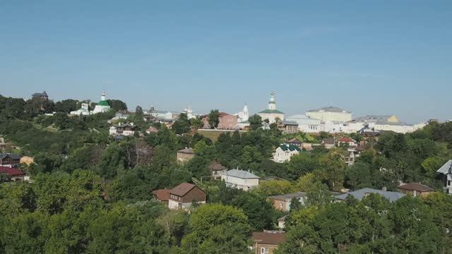 На смотровой площадке во Владимире.