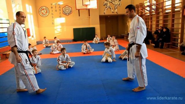 Видеоуроки Косики каратэ (Koshiki karate lessons). Подсечка. Олег Эстон. 5дан