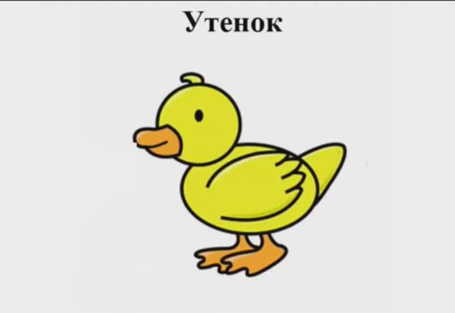 Рисуем Утенка. Шаг за шагом