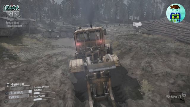 MudRunner. 2 Болото. Только игровой процесс. Без комментария.