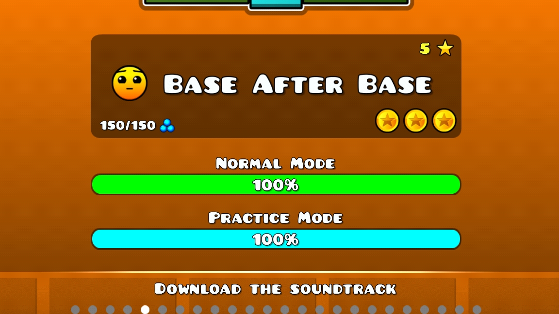 Geometry Dash - Level 5: Base After Base (All Coins)