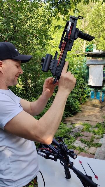 Арбалеты BearHunter Mamba и Doom Armageddon #арбалет #метатель #арбалет блочный