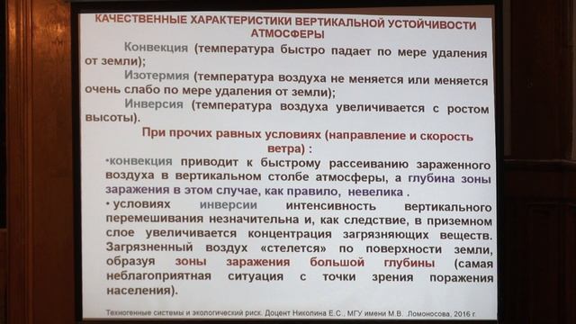 Николина Е. С. - Техногенные системы и экологический риск - 5. Общие представления о риске