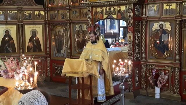 10 августа Неделя 9-я по Пятидесятнице, проповедь иерея Виталия Щеглова