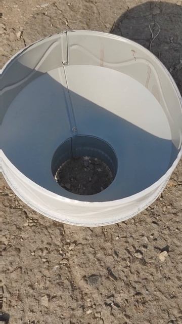Водосточная воронка окрашенная