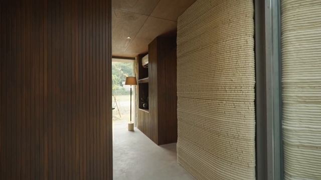 🏡 ♻️ Напечатан первый в мире дом из земли.