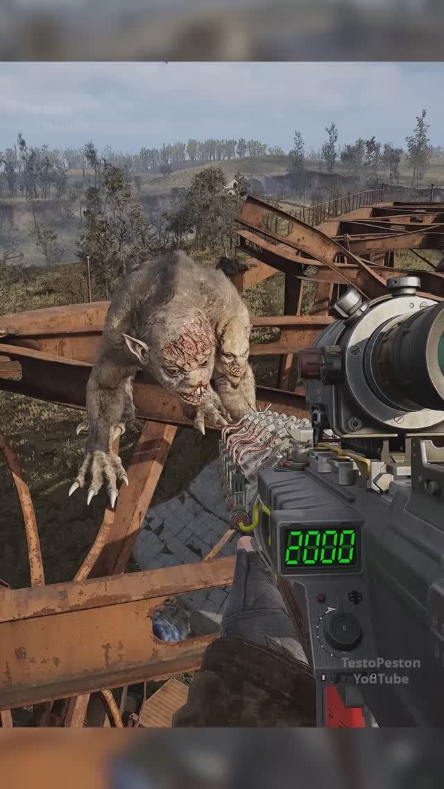 Химера Большая VS Маленькая голова - STALKER 2