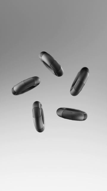 Кистевой эспандер FITFILIP Compact Чёрный 70-80 кг