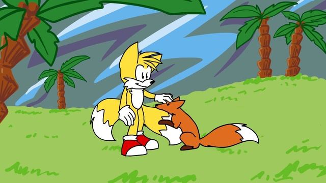 Tails Meets a Fox