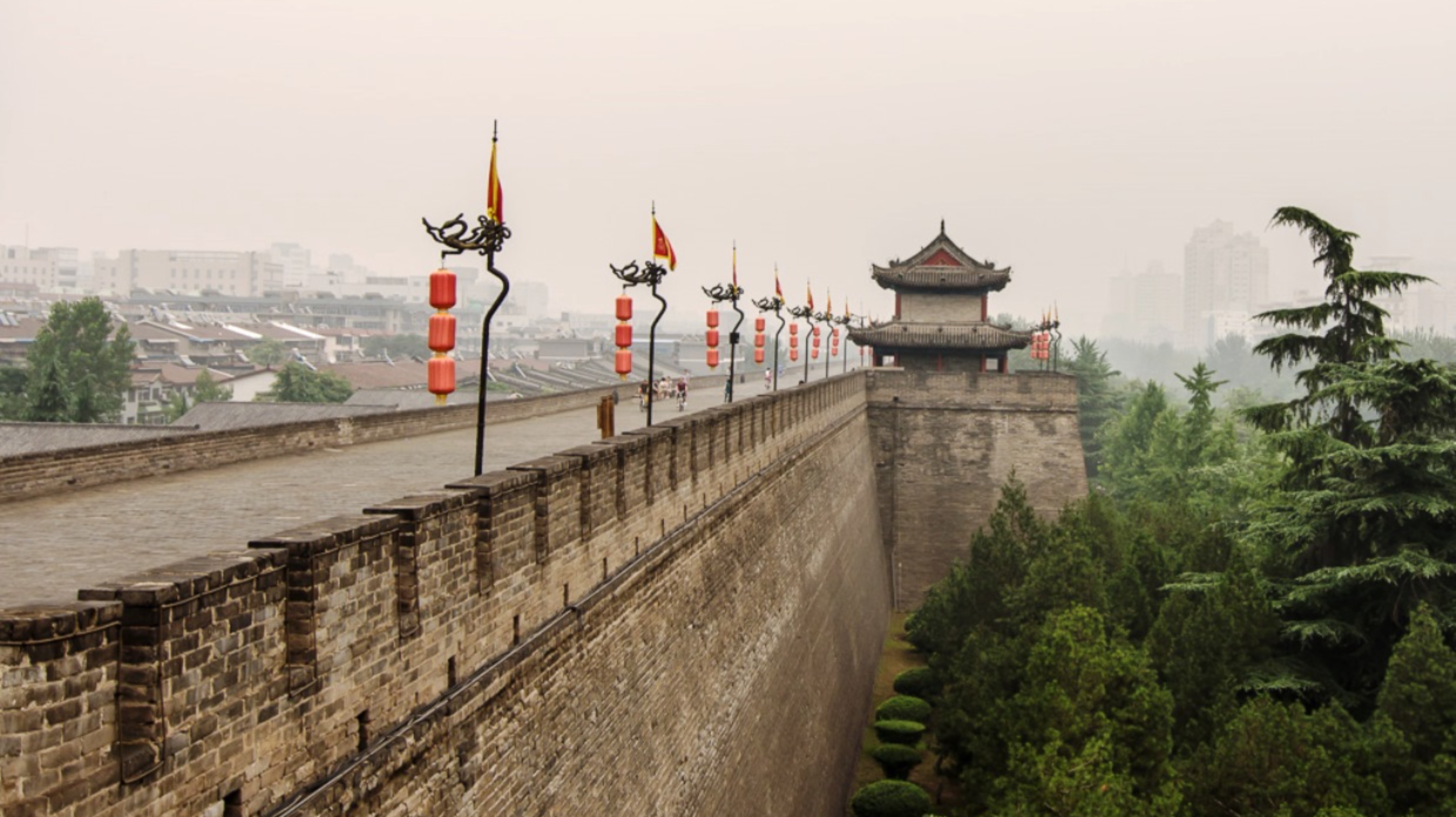 Городская стена. Китай, Пекин