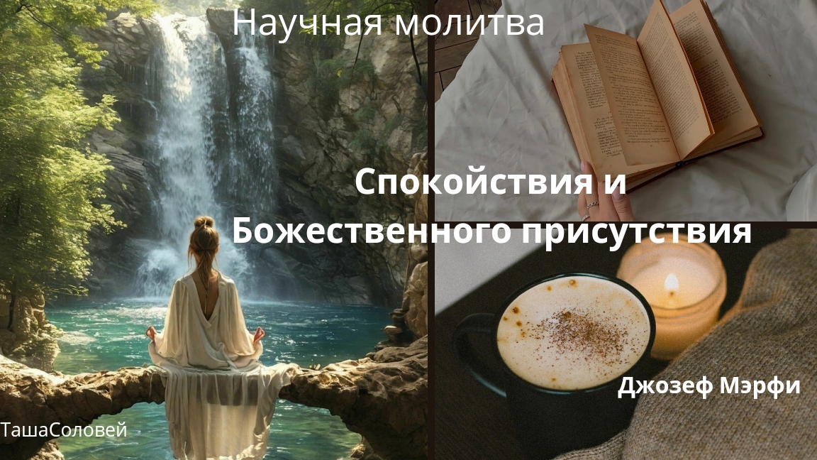 Научная молитва. Умиротворения и спокойствия. #джозефмерфи, #медитация, #молитва, #осознание