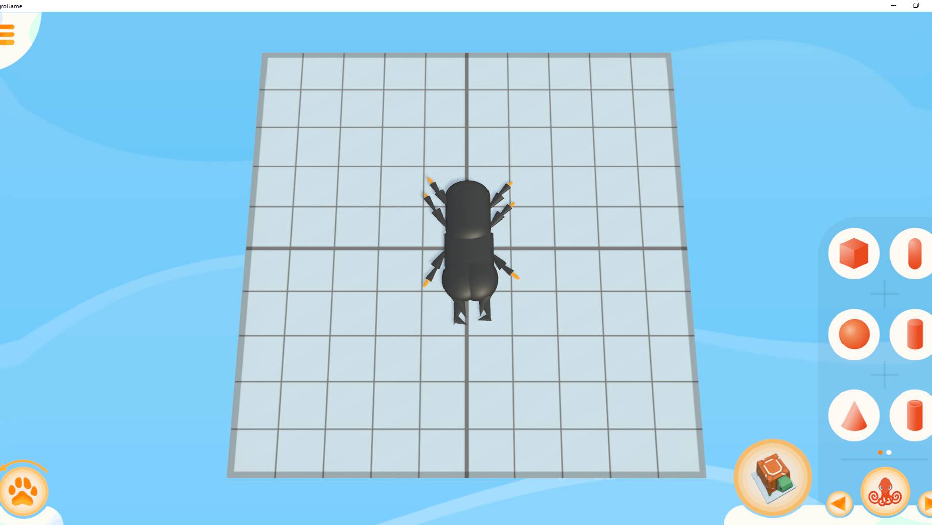 Видеоурок по 3D моделированию по теме “ Скромный рогачик ” в программе для эвм "LigroGame"