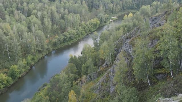 Бердские скалы (Новосибирская область).
