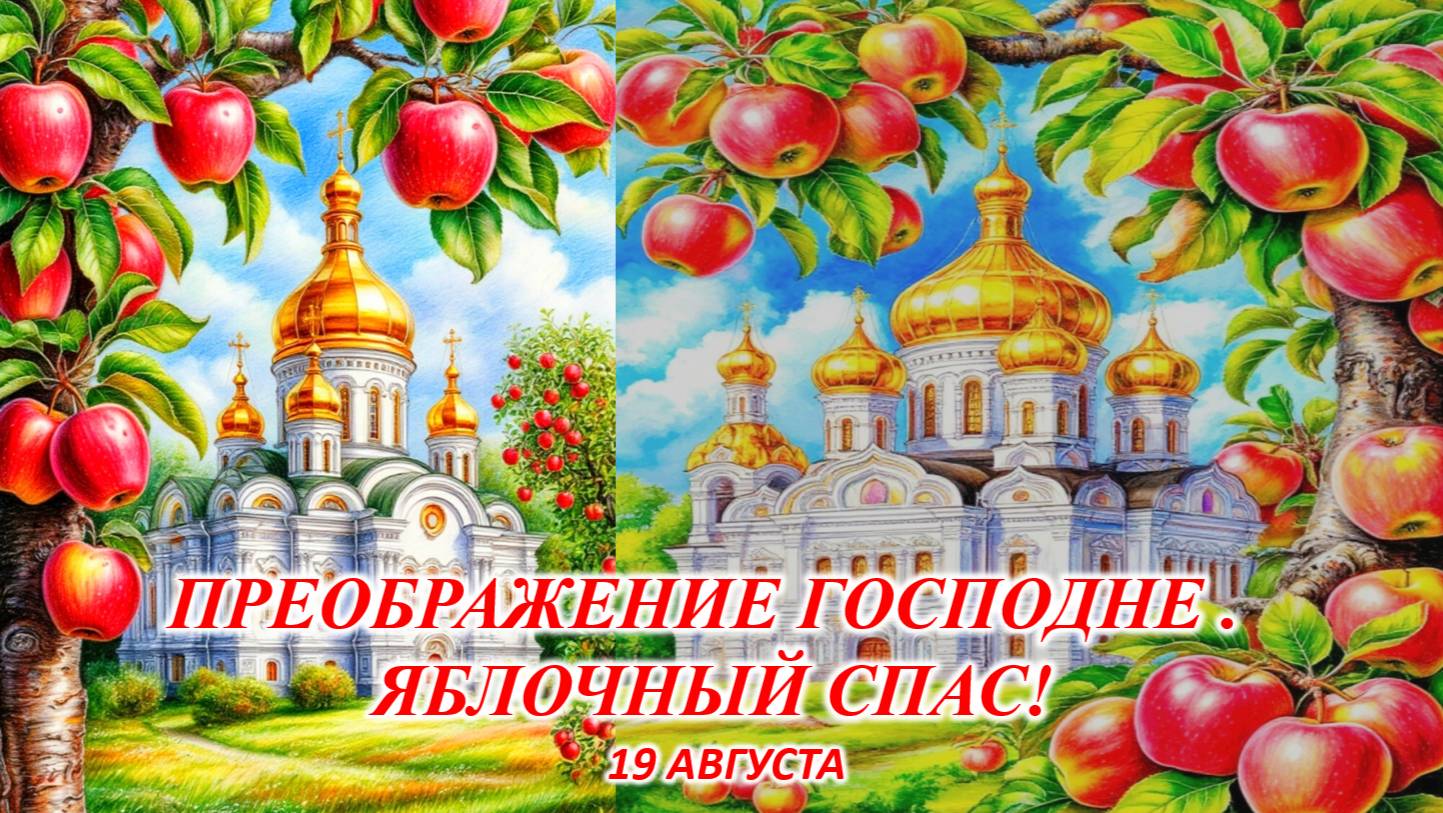 С ЯБЛОЧНЫМ СПАСОМ!