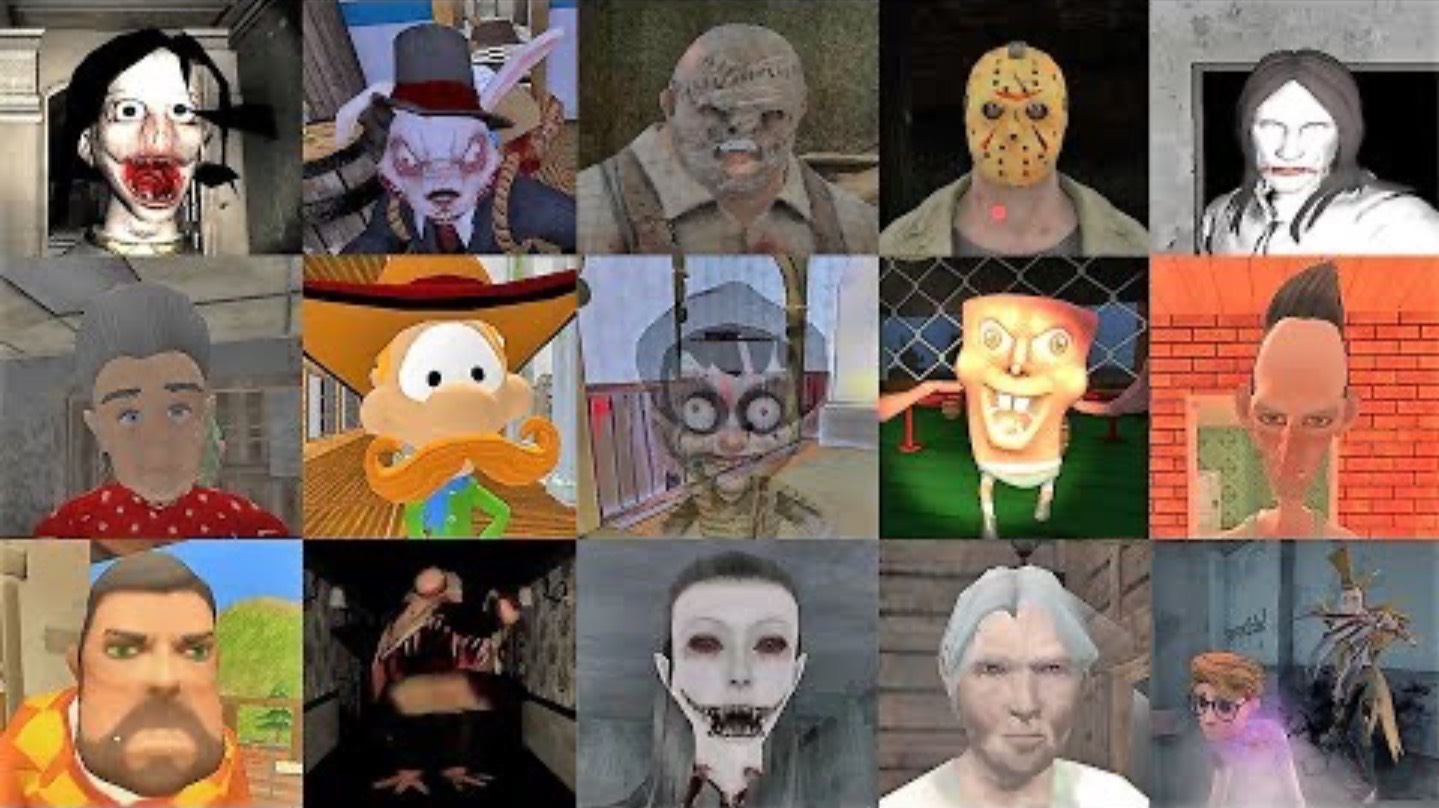 Caught Battle #1 | Dread Teacher Granny Evil Kid Evil Nun Headhorse It Clown Erich Sann Mr Meat & +