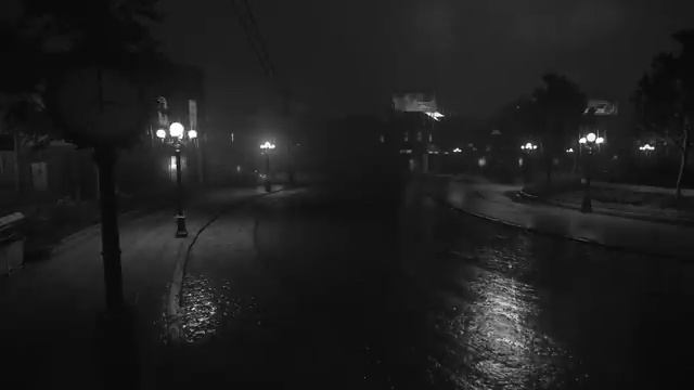 Mafia Remastered Ambience： A Night of Noir (Rain⧸Night⧸Soft Jazz) (1HR)