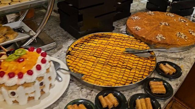 Швецкий стол , сладости отеля Ридженсе. Египет.